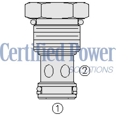 Buy Hydraforce CHECK VALVE | 5202701 | CV12-20-0-V-50 CHECK VALVE